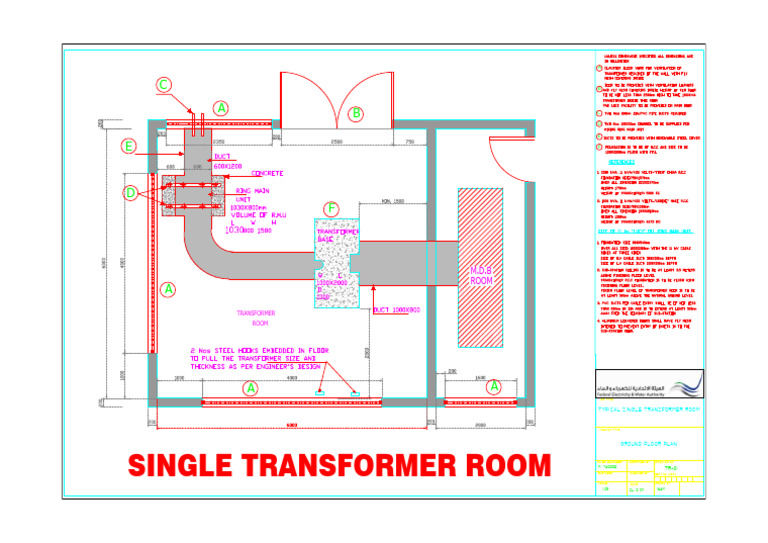Single Transformer Room Ground Plan | PDF