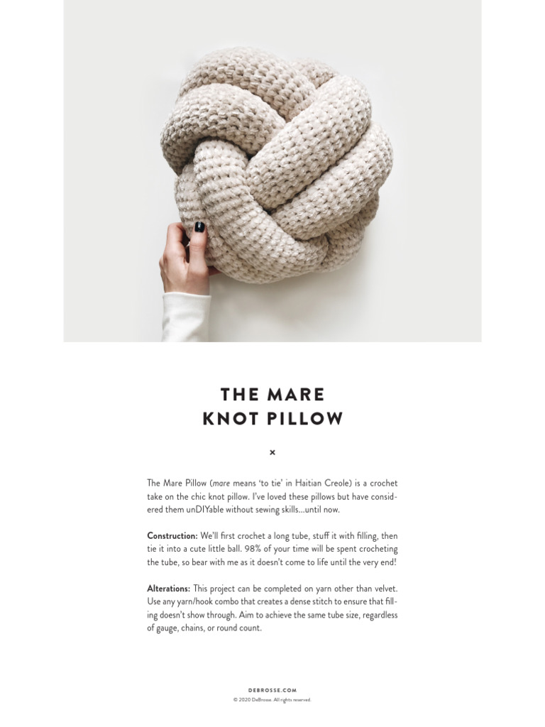 DEBROSSE Mare | PDF | Crochet | Yarn