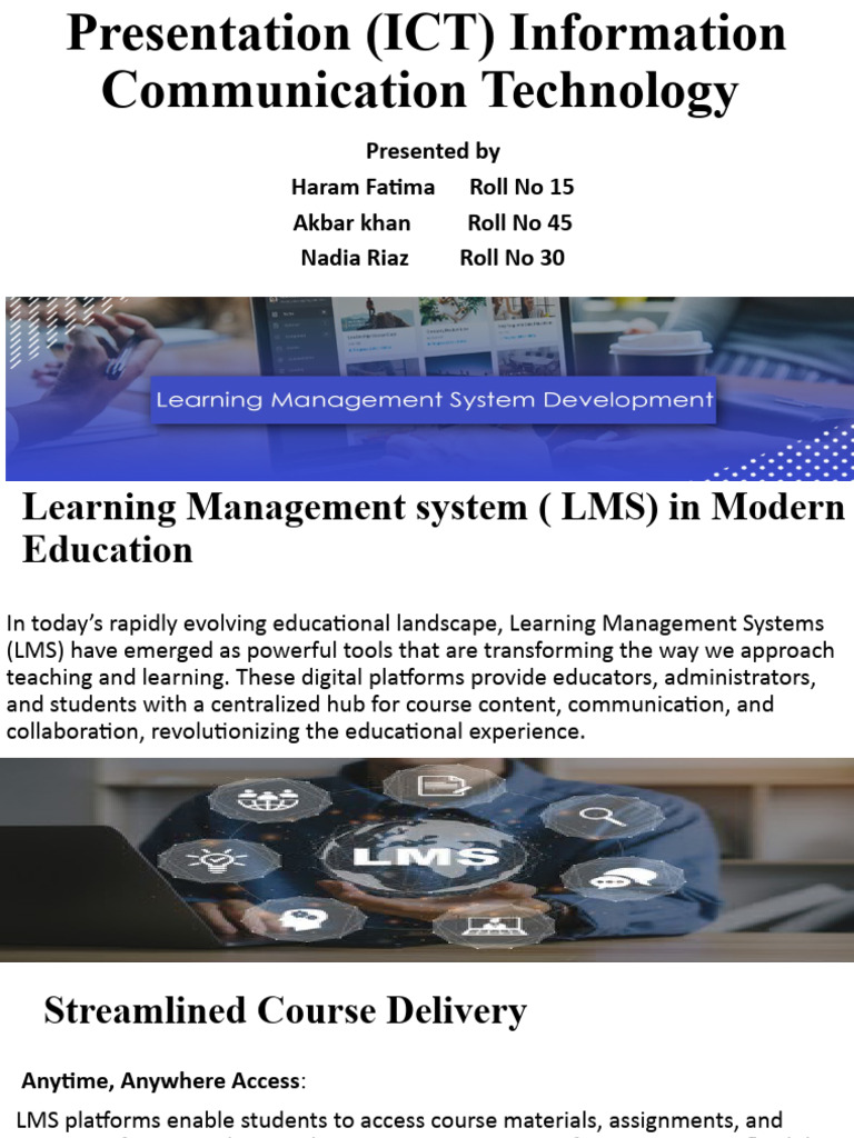 LMS Transforming Modern Education | PDF | Learning | Human Communication