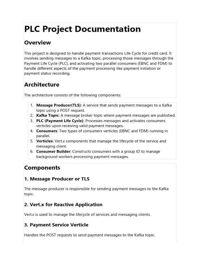 PLC Flow Documentation | PDF | Product Lifecycle | Computing