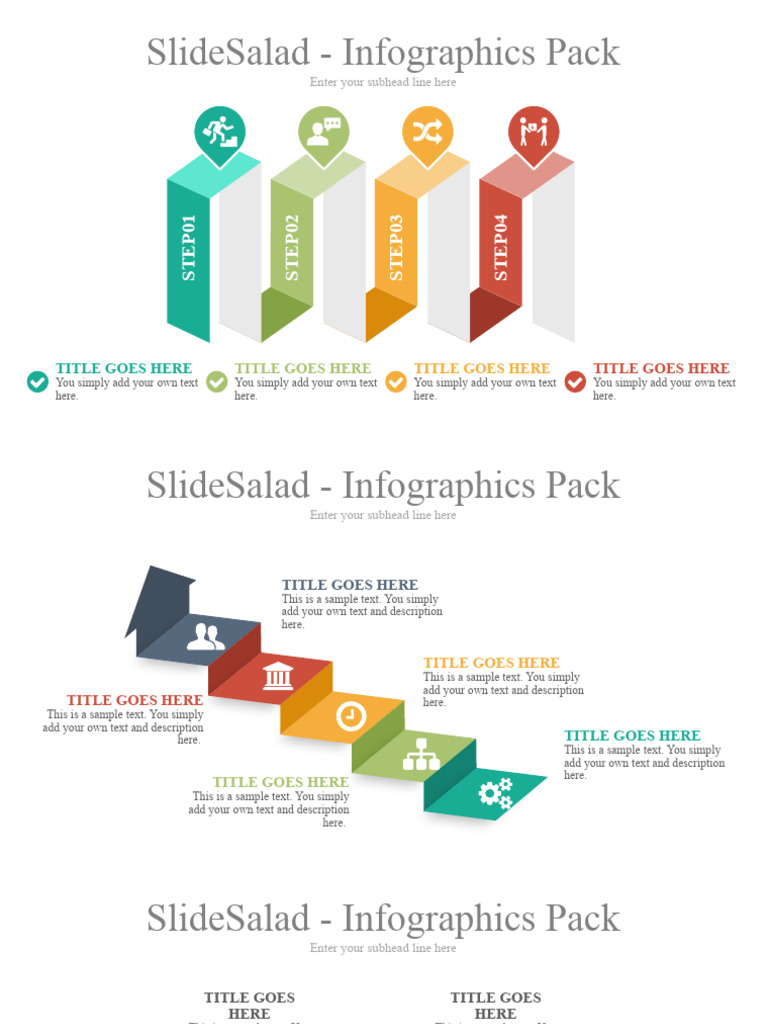 SlideSalad Infographic Pack 02 - 16 - 9 | PDF