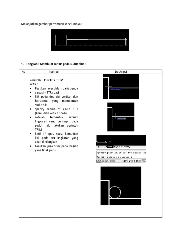 Modul Cad Baud M10 Pertemuan Ke 2 Pdf