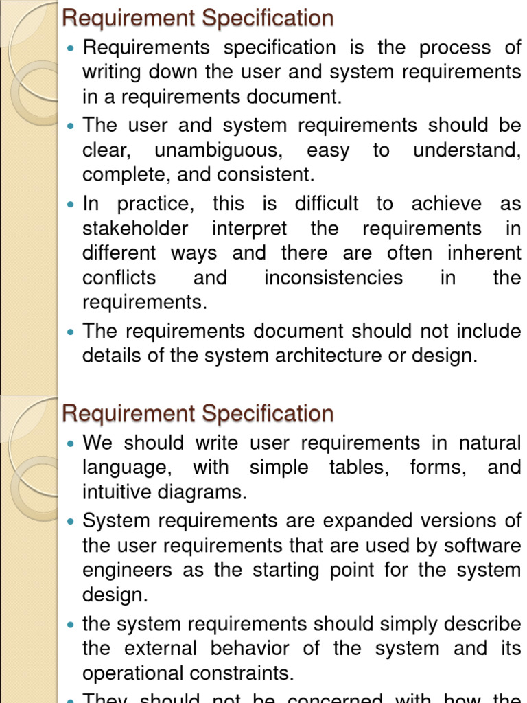 LGIC Unit 2 Software-Specification | PDF | System | Software Development