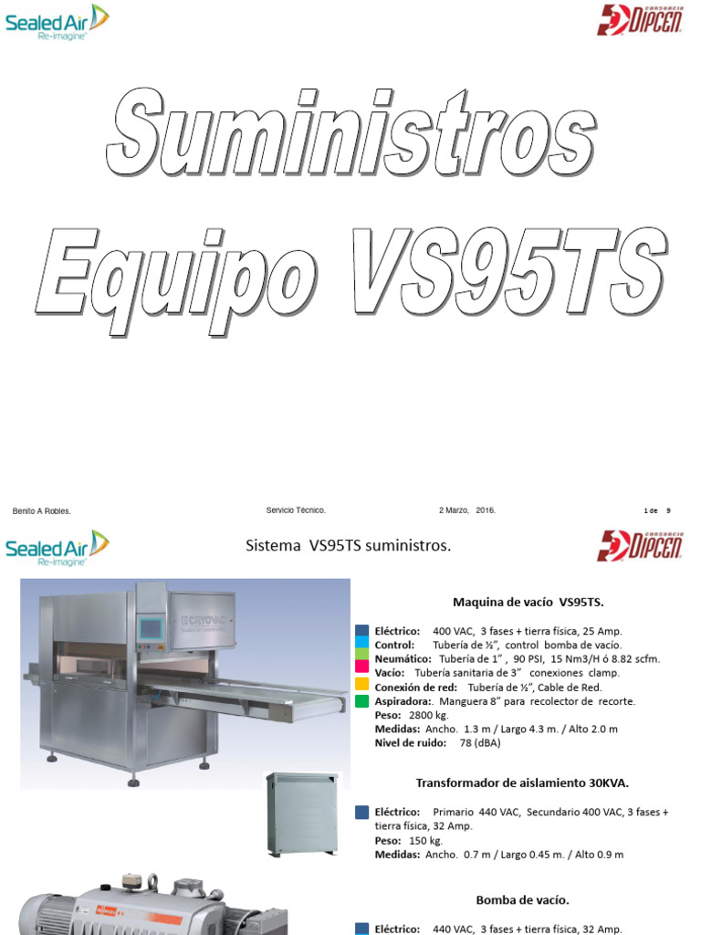 Datos VS95 020316b | PDF | Bienes manufacturados
