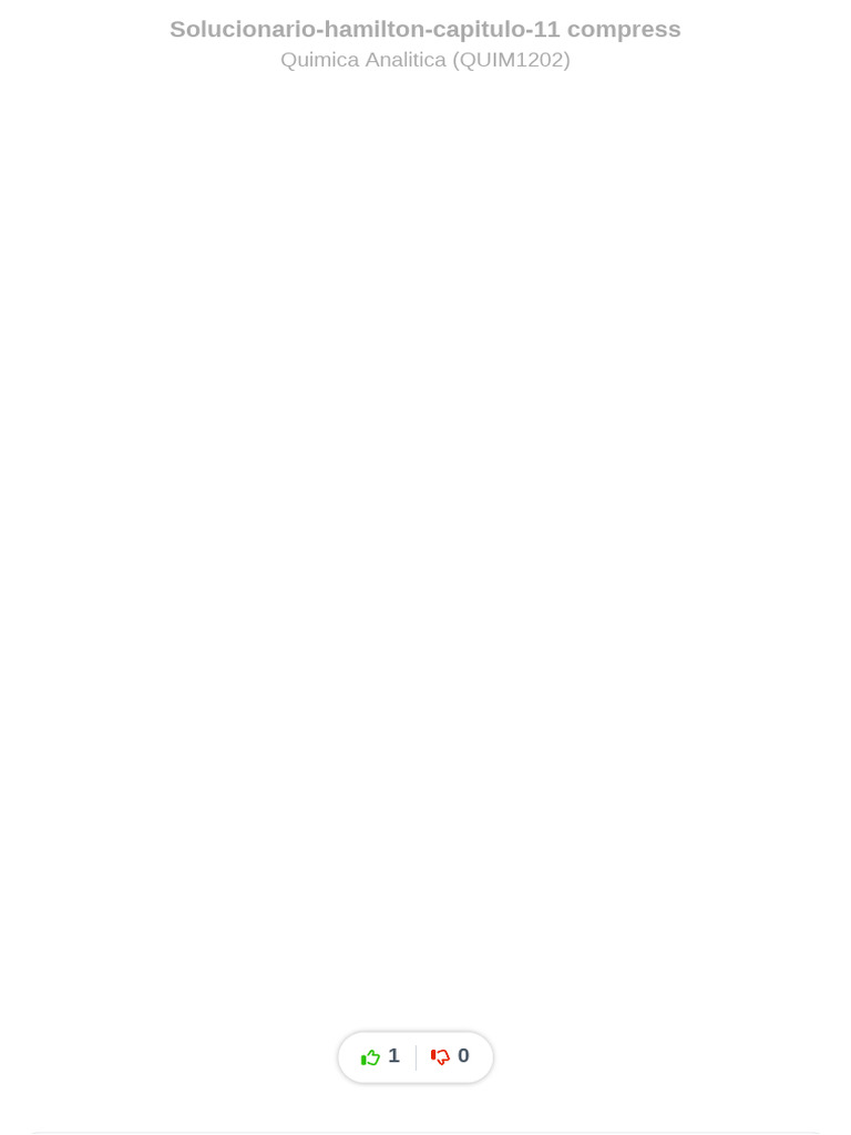 Solucionario Hamilton Capitulo 11 Compress - Compress | PDF | Valoración | Química