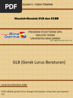 Soal Latihan GLB Dan GLBB | PDF