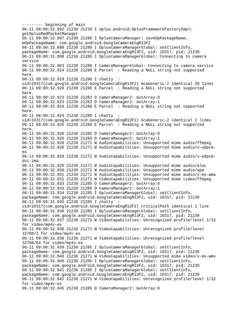 Log Cat 1718071232794 | PDF | Software | Computer Programming