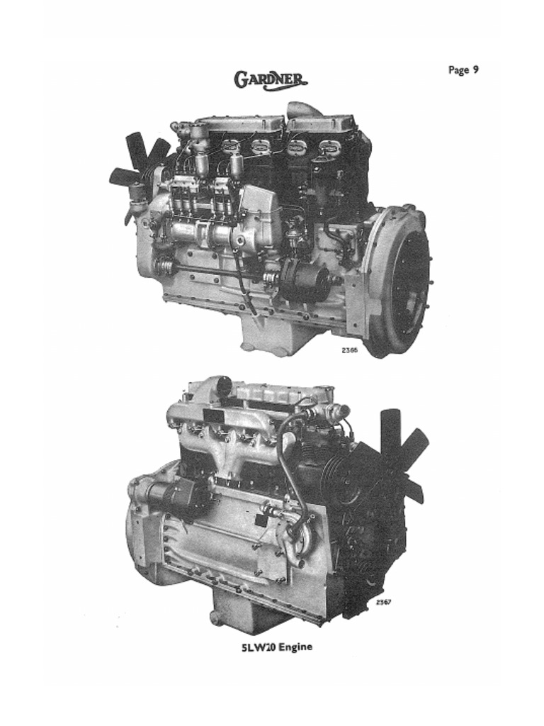 Gardner 5 A 8 | PDF | Pump | Engines