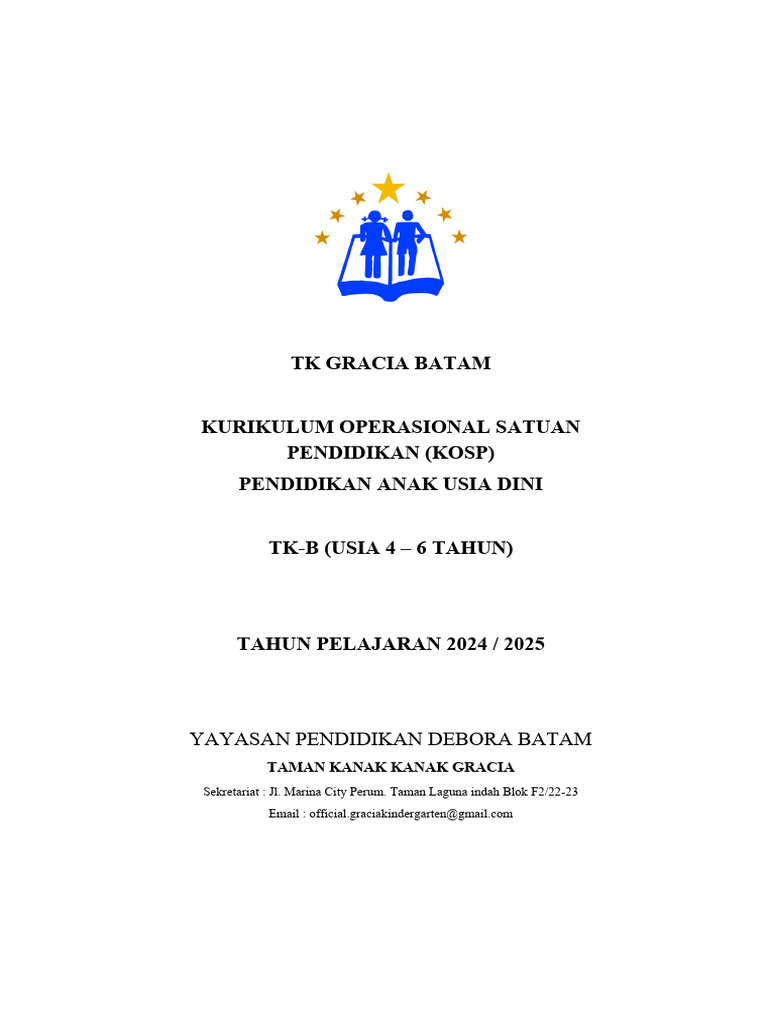 KTSP Paud 2023 - 2024 A4 Revisi 2 | PDF