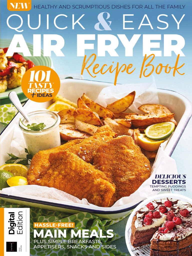 Quick & Easy Air Fryer Recipe Book - 1st Edition - January 2024 | PDF ...