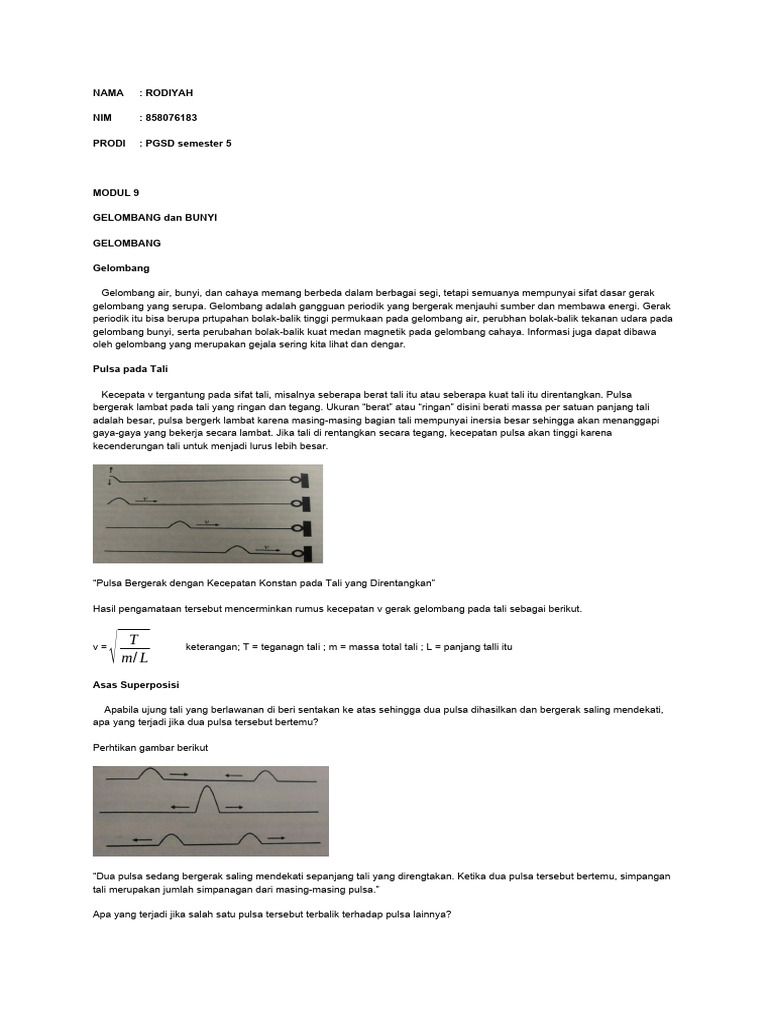 Ringkasan MODUL 9 | PDF
