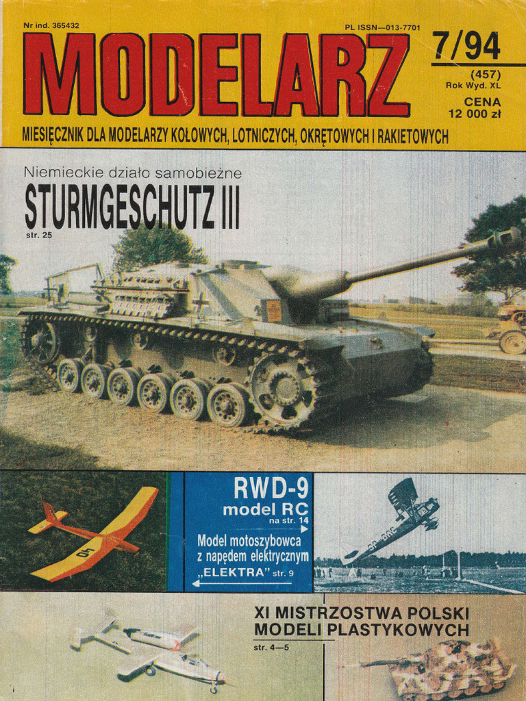 Modelarz 1994-07 | PDF