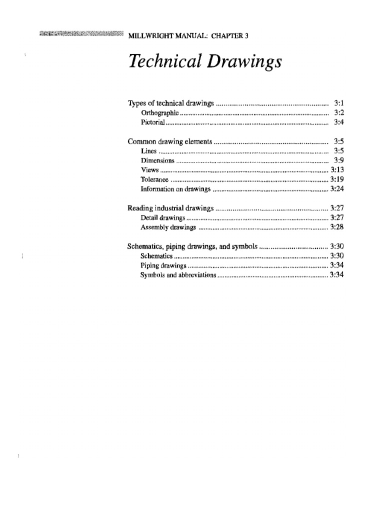 Technical Drawings alberta millwright | Download Free PDF | Technical ...