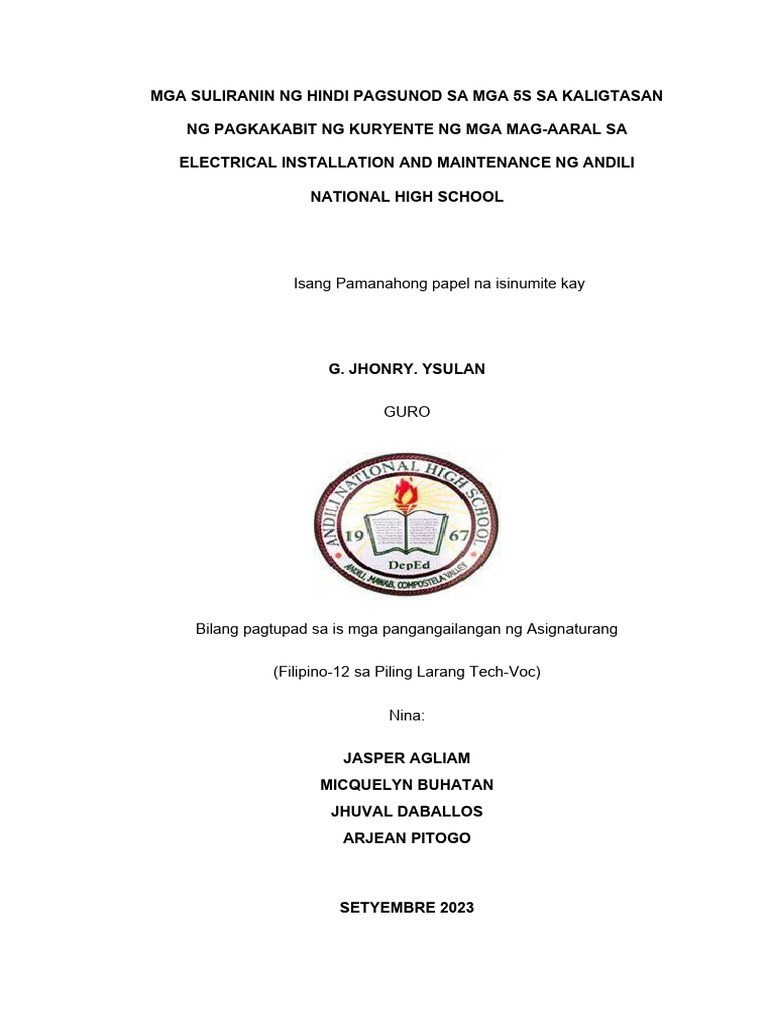 Tagalog Research Front | PDF