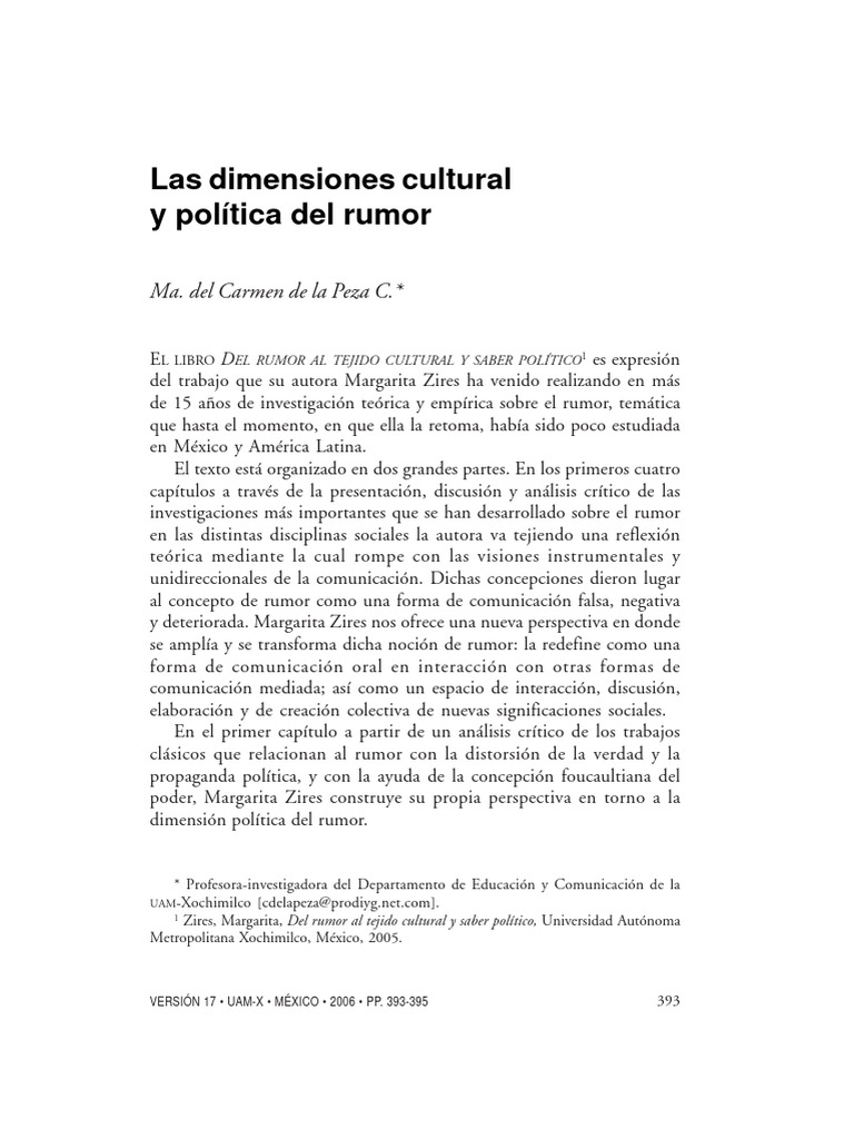 272-Texto Del Artículo-271-1-10-20190215 | PDF | México | Institución