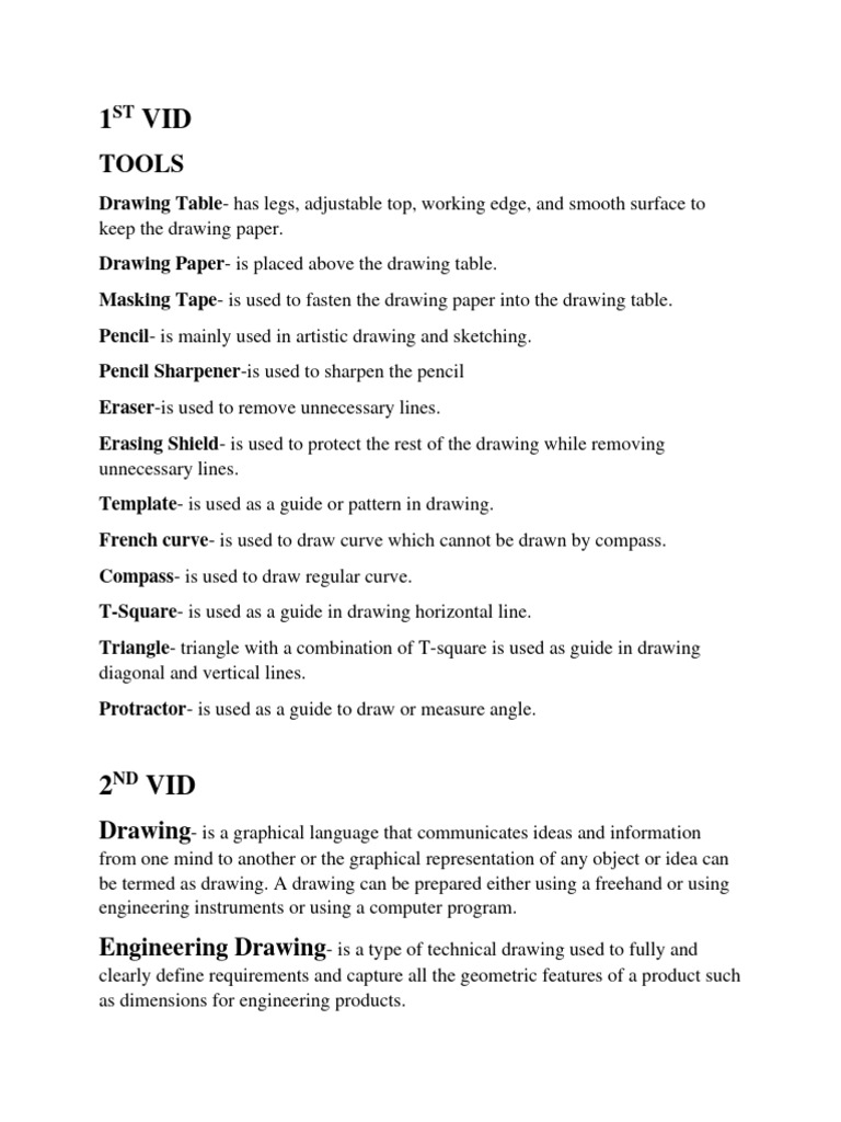 Edp Reviewer | Download Free PDF | Drawing | Geometry