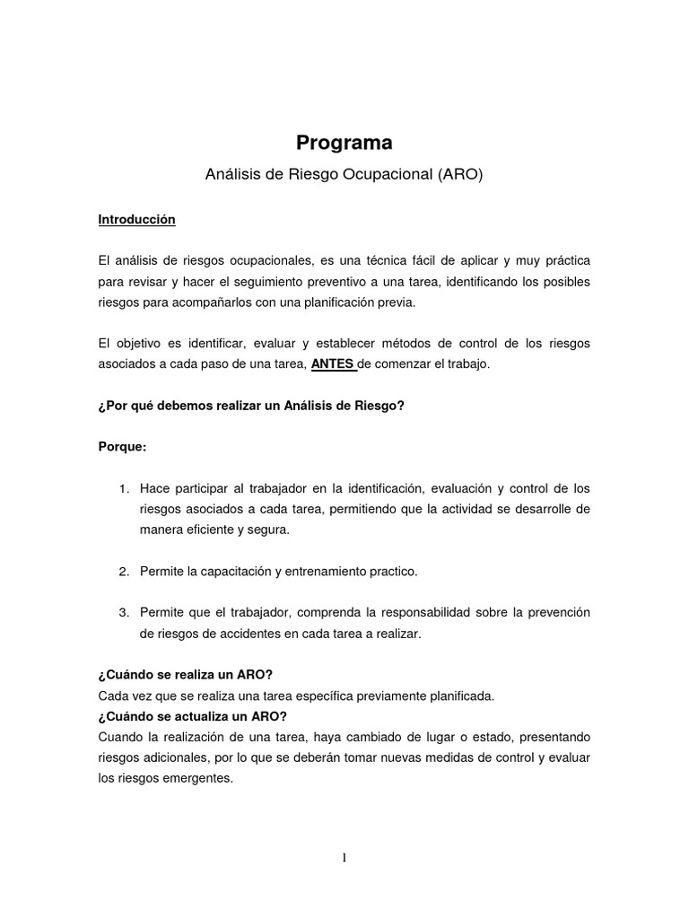 ARO - SL1 Mod 3-1 | PDF | Evaluación
