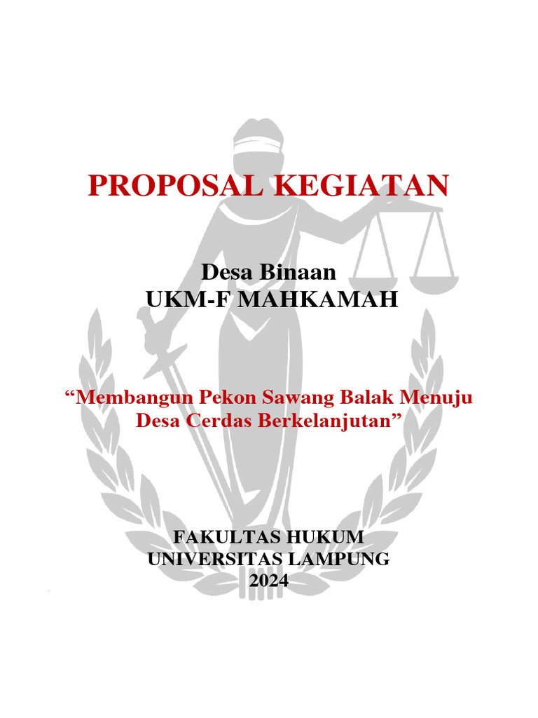 Proposal Desbin Fixx Bismillah Ga Revisi | PDF