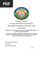 Efficiency Factors in Embakasi ICD | PDF | Containerization | Cargo