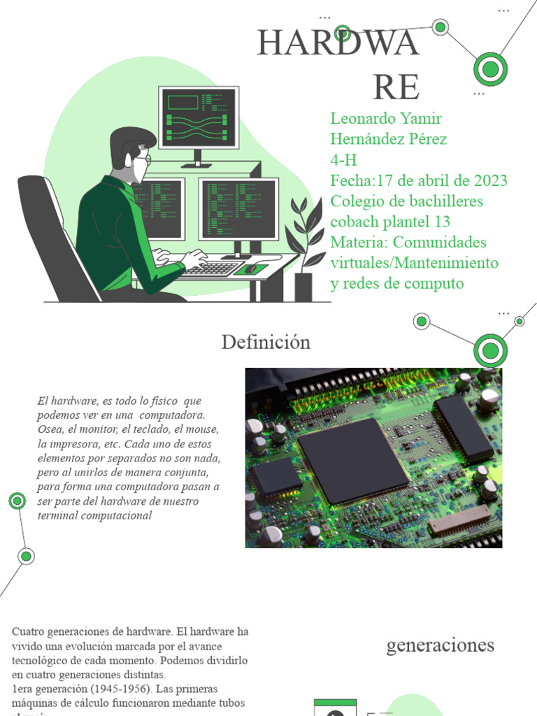 Leonardo 4 H | PDF | Periférico | Hardware de la computadora