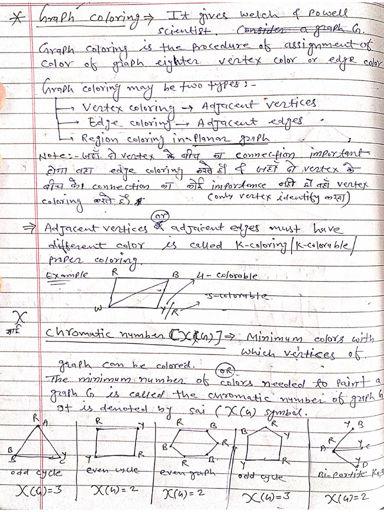 RGG-Graph Theory-Unit-III | PDF