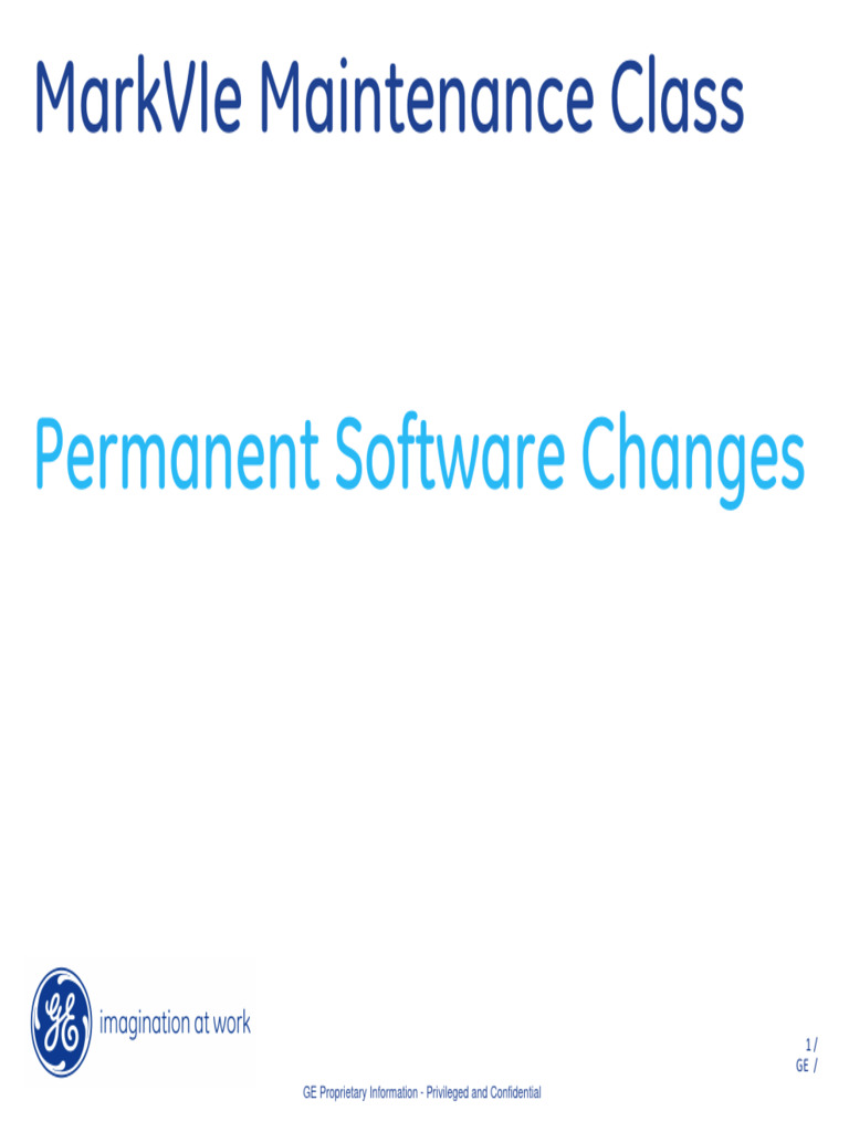 18 Permenant Software Changes Rev | PDF | Proprietary Software | Software
