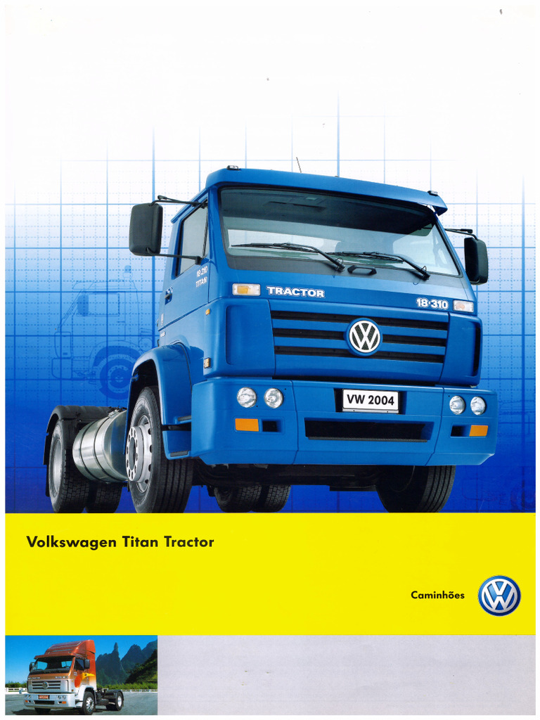 VW 18-310 4x2 Tractor 2003 | PDF