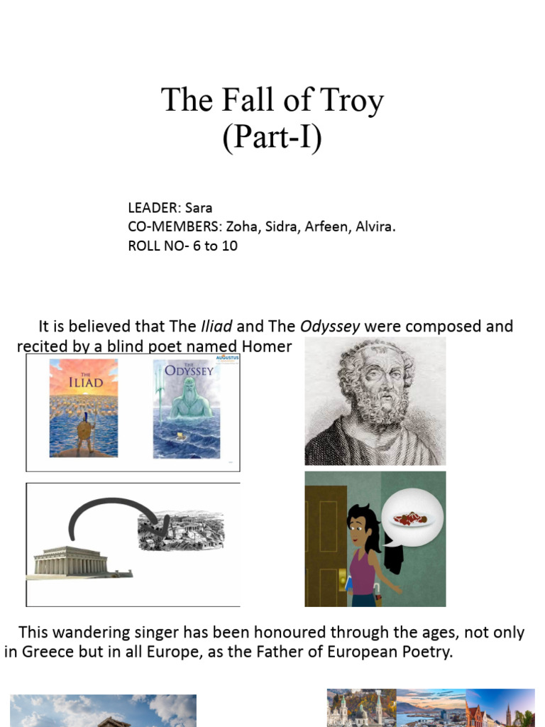 The Fall of Troy: Homer’s Legacy | PDF