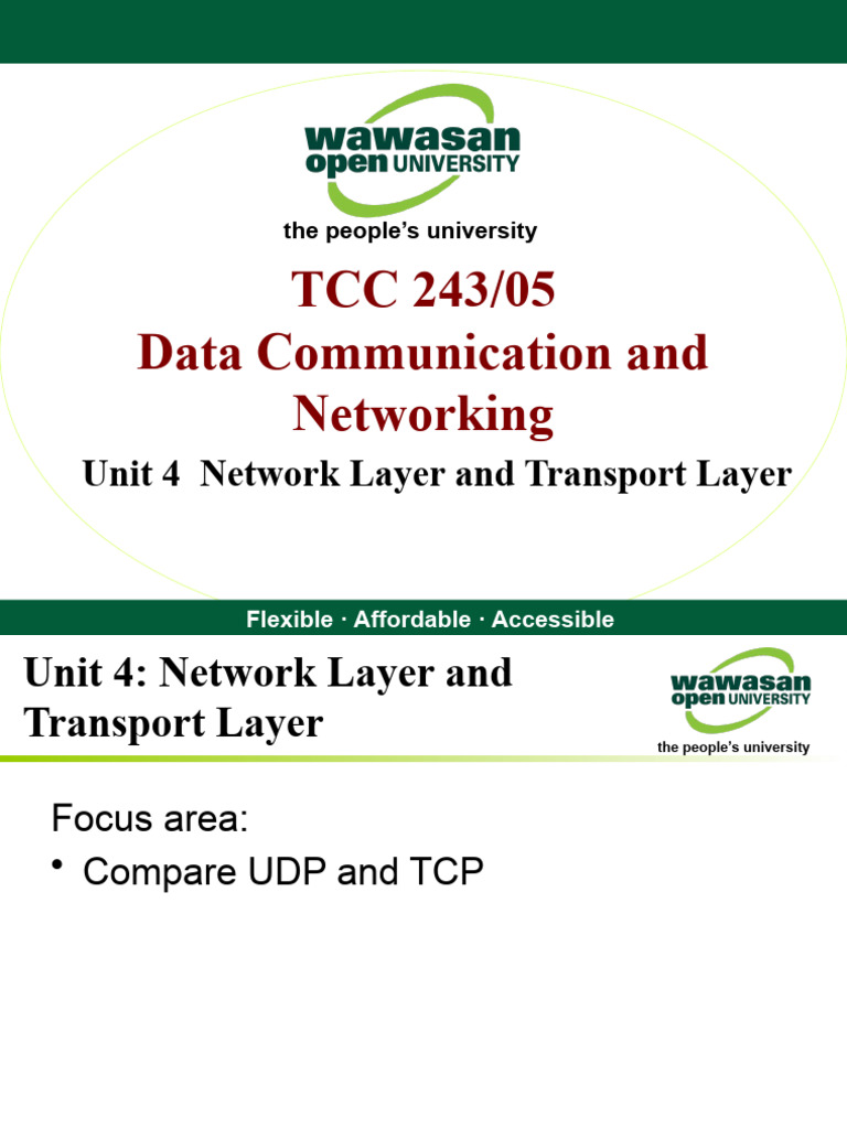 Unit4_additional | Download Free PDF | Internet Protocols ...
