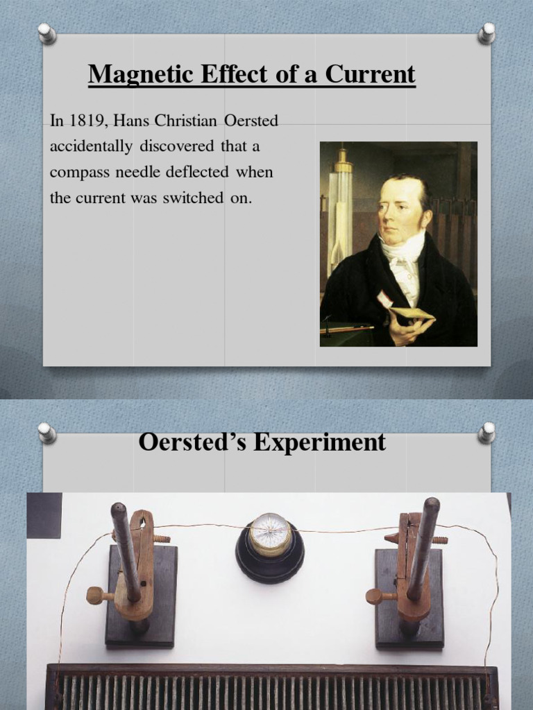 Magnetic Effect of A Current NOTES PART 1 | PDF | Magnetic Field | Force Magnetic Effect of A Current NOTES PART 1 | PDF | Magnetic Field | Force