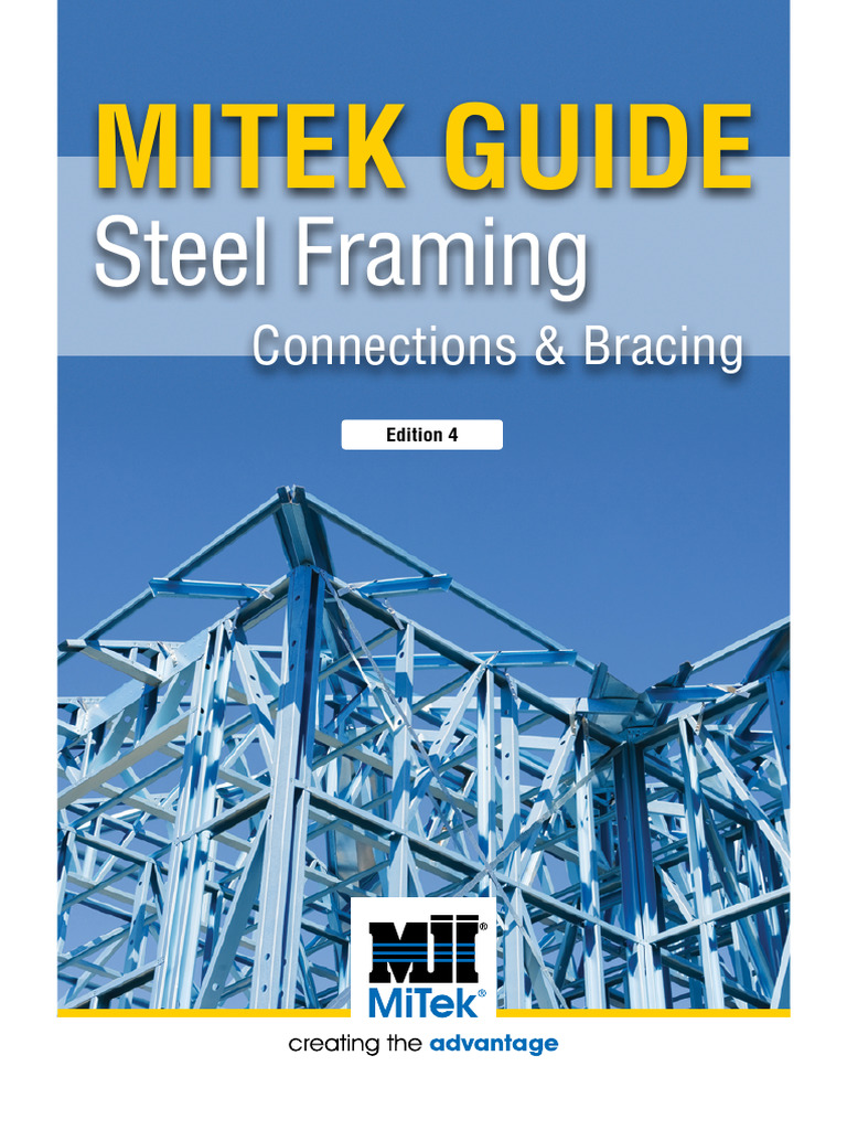 MiTek Guide Steel Framing | PDF | Truss | Framing (Construction)