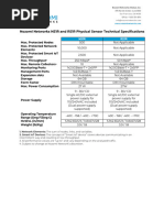 Darktrace Appliance Specs (DCIP-S DCIP-M DCPI-X DCIP-Z) | PDF ...