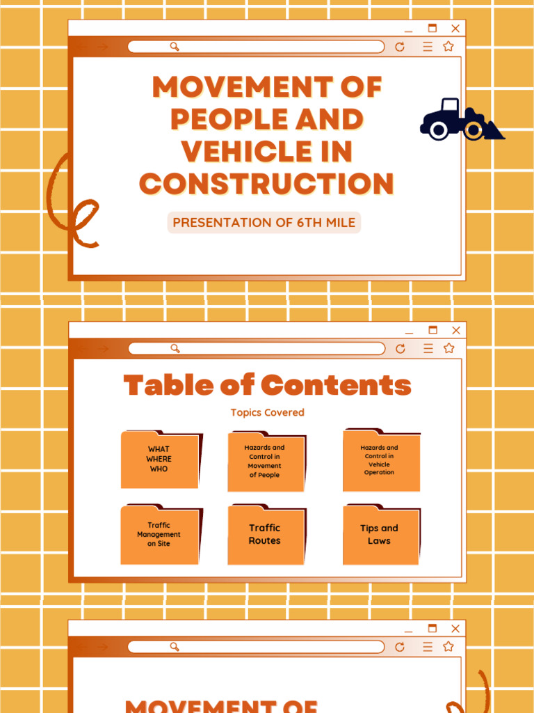 Vehicle and Pedestrian Safety in Construction | PDF | Traffic ...