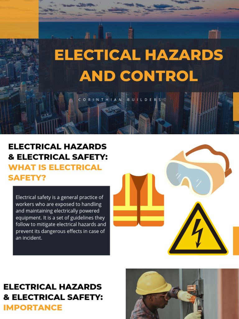 Electrical Hazards and Control | PDF | Electrical Wiring | Insulator ...