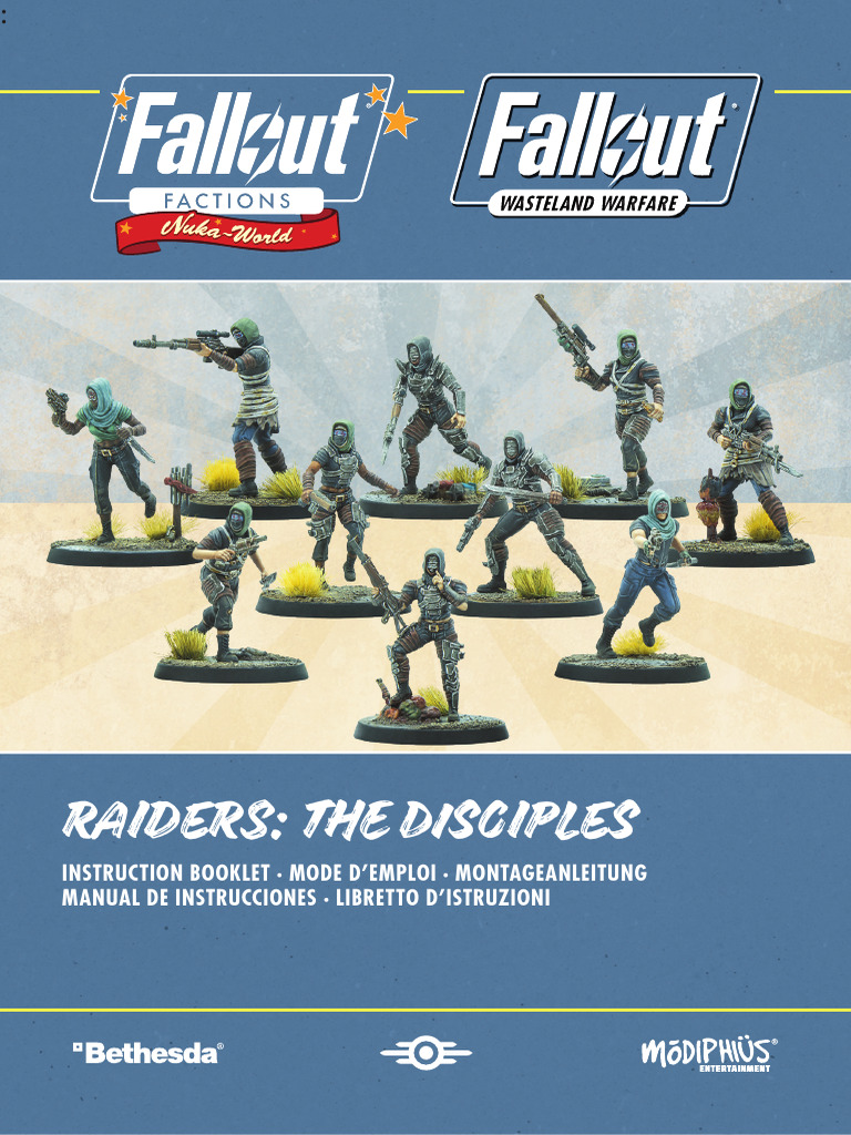 Fallout - Miniatures The-Disciples Assembly-Guide | PDF | Firearms ...