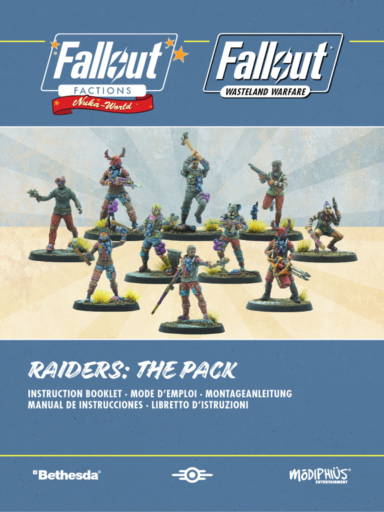 Fallout - Miniatures The-Pack Assembly-Guide | PDF | Projectile Weapons ...
