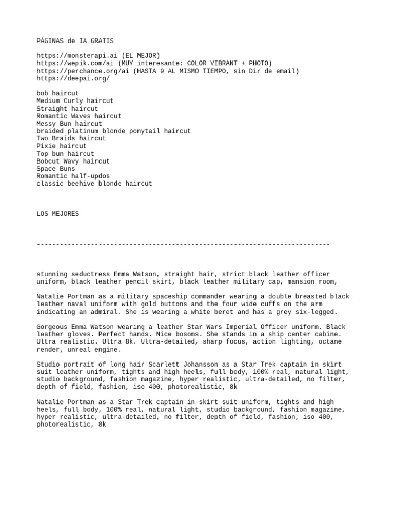 Prompts | PDF | Clothing | Fashion