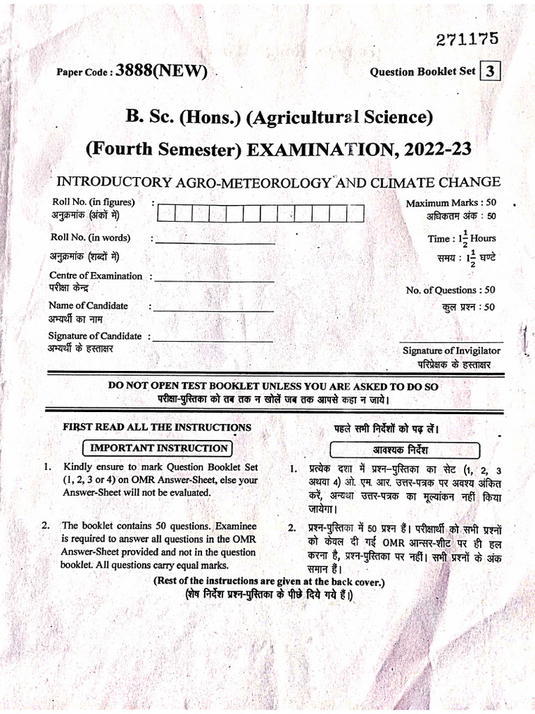 Climate Change Paper 2024? | PDF