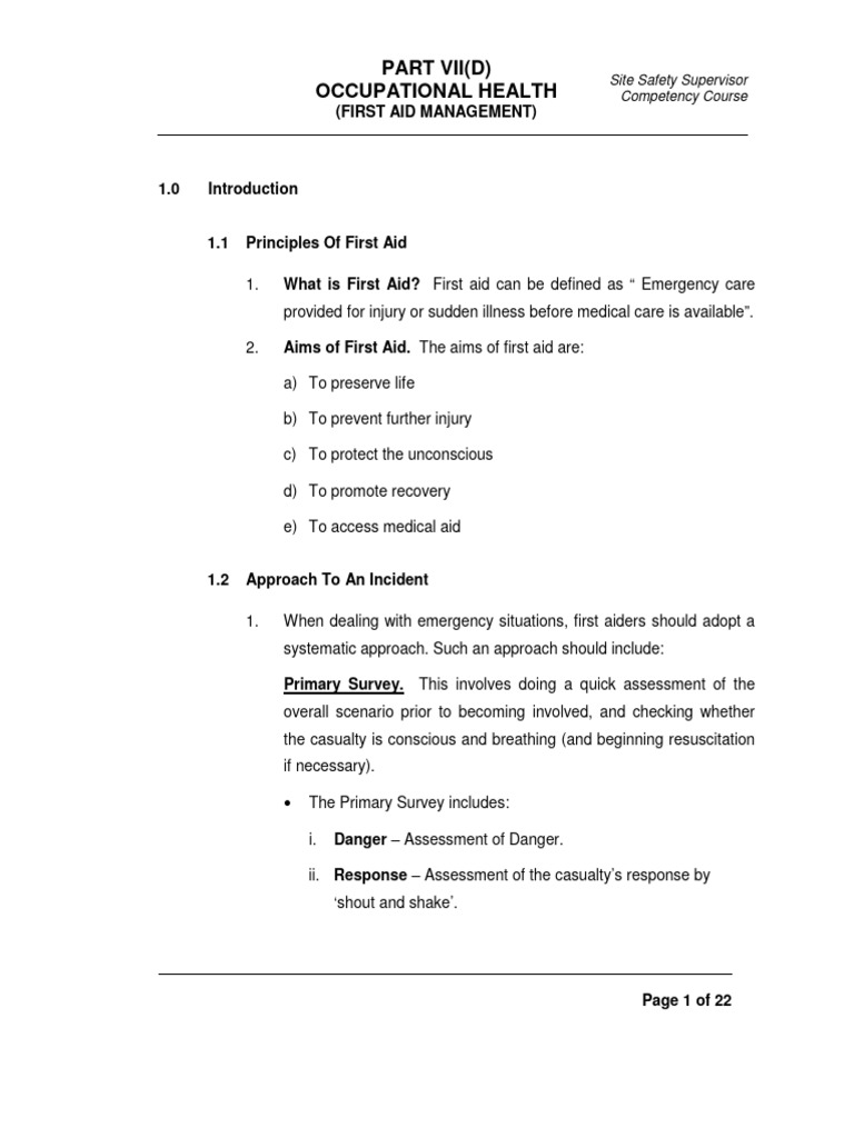 39-First_Aid_Management | Download Free PDF | First Aid | Coronary ...