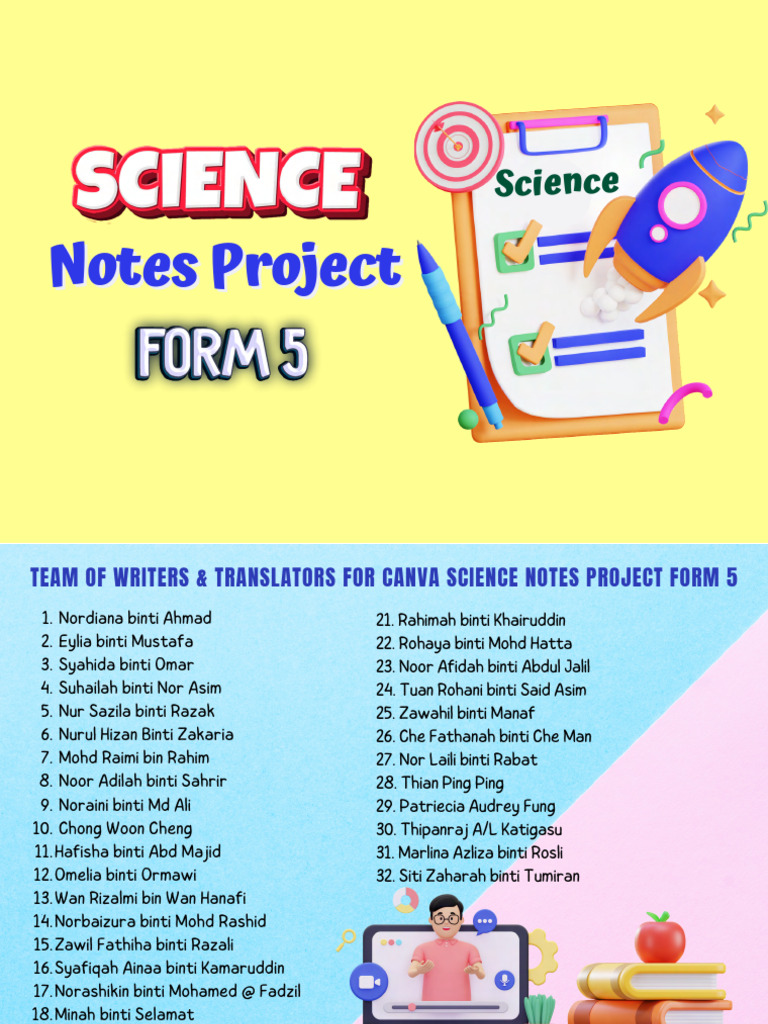 Form 5 Science Notes - Hamidi Yusoff | PDF | Calorie | Biological Pest ...