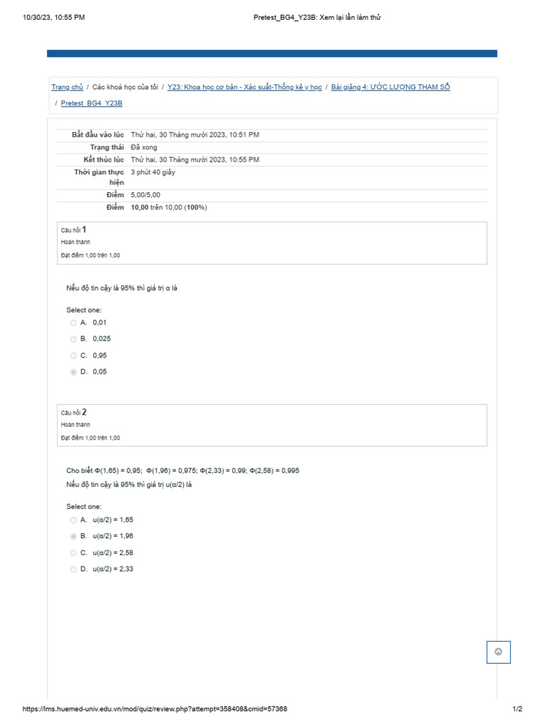 Pretest BG4 Y23B | PDF