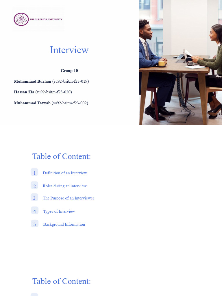 Understanding Interview Dynamics | PDF | Interview | Job Interview