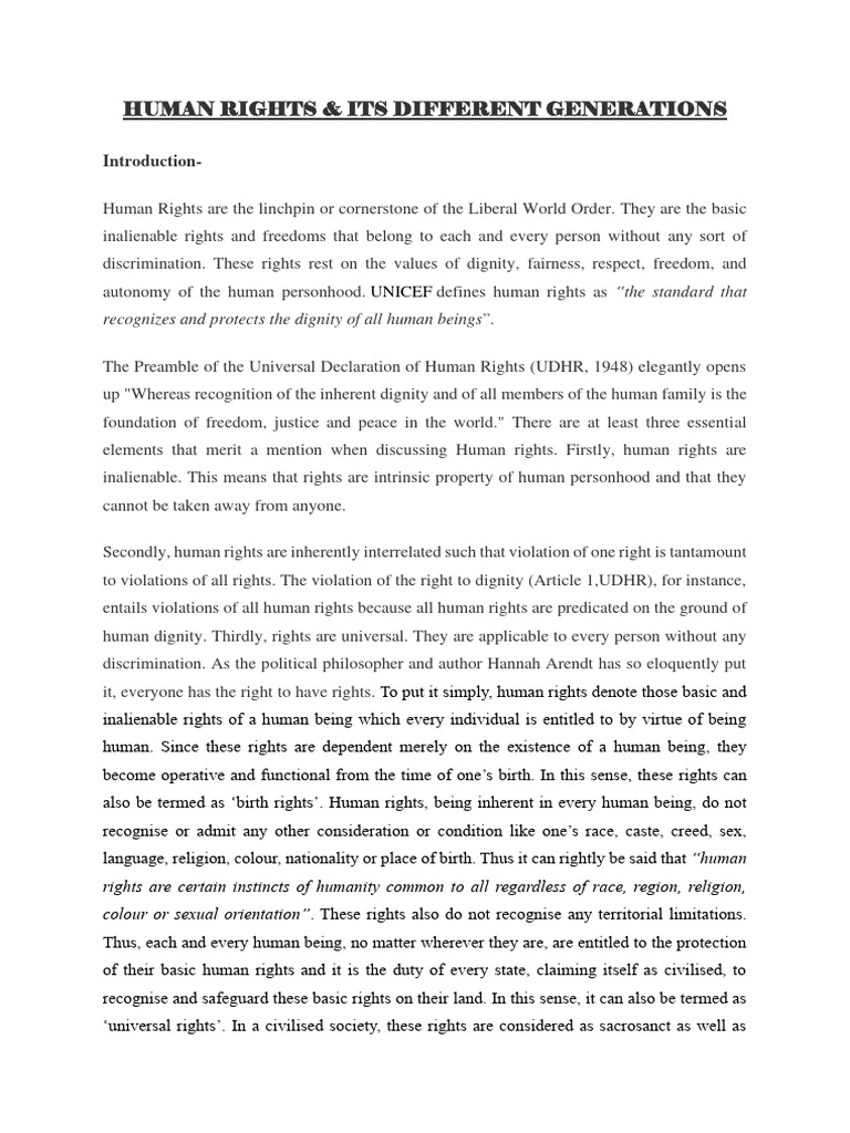 Doc 20230702 Wa0023 Pdf Human Rights Dignity