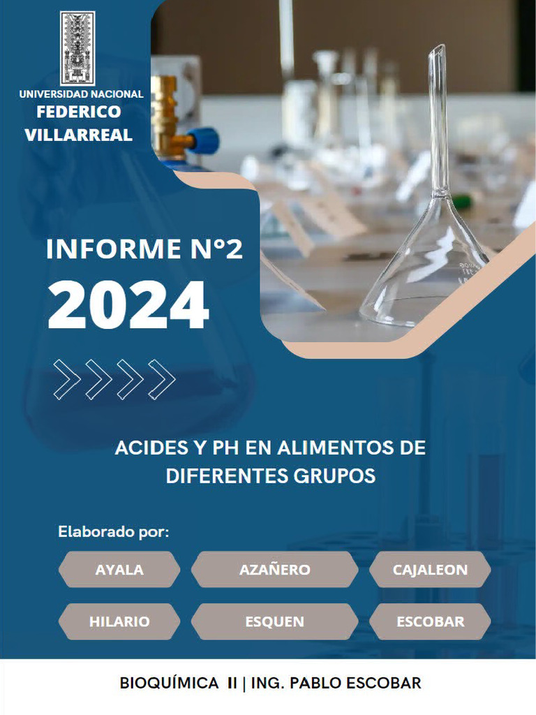 Laboratorio N2 - Grupo 3 | PDF | Ph | Ácido