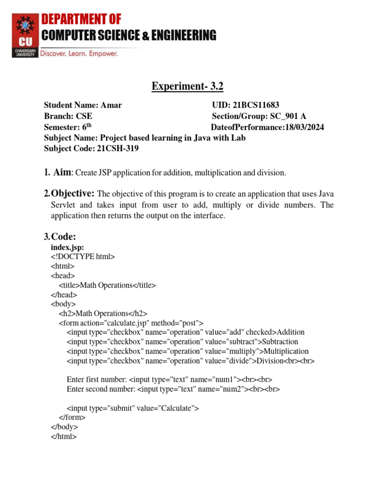 Java - 3.2 Amar Choubey | PDF | Software Development | Software