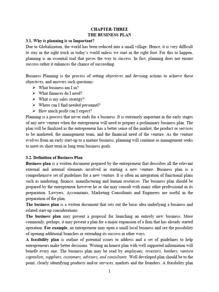 Business Plan handout | PDF | Equity (Finance) | Expense