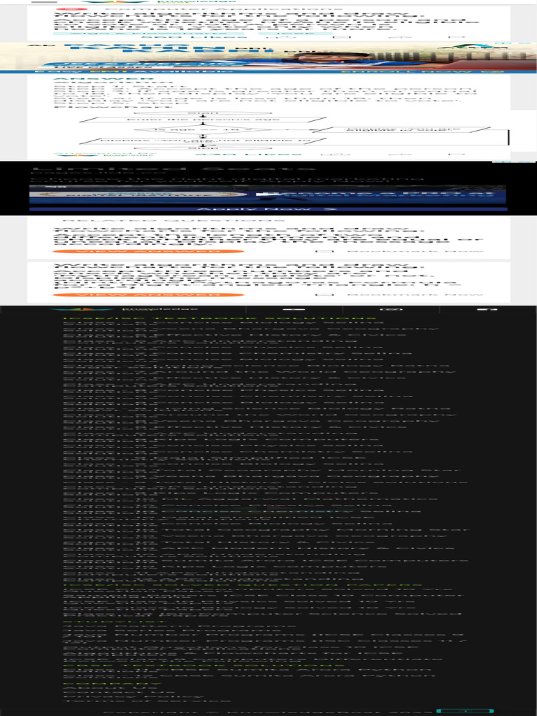 Write Algorithms and Draw Flowcharts For The Following Accept The Age KnowledgeBoat | PDF ...