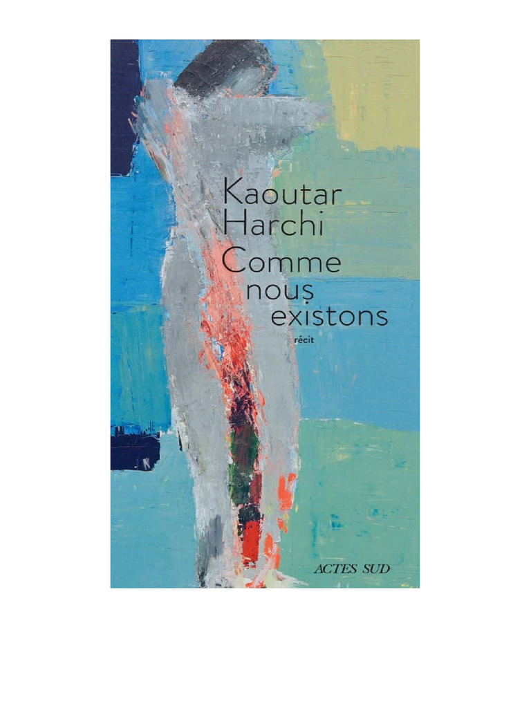 Kaoutar Harchi. Comme Nous Existons | PDF | Sourire