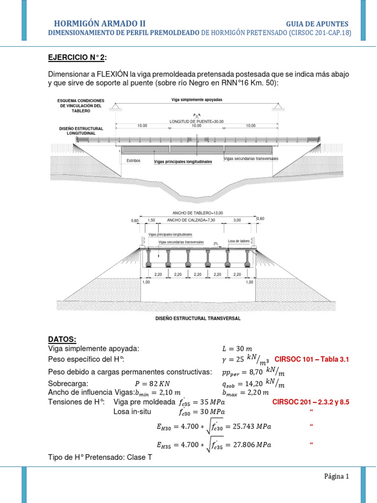 Hormigón Armado Ii | PDF | Viga (Estructura) | Mecánica de sólidos