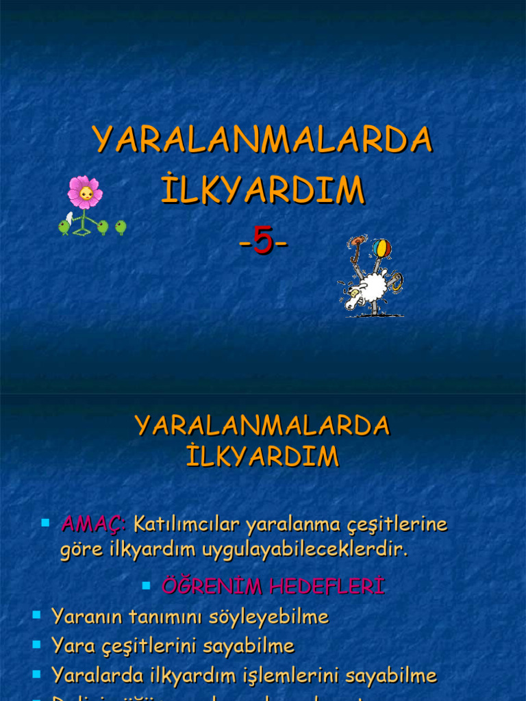 5 Yaralanmalar | PDF